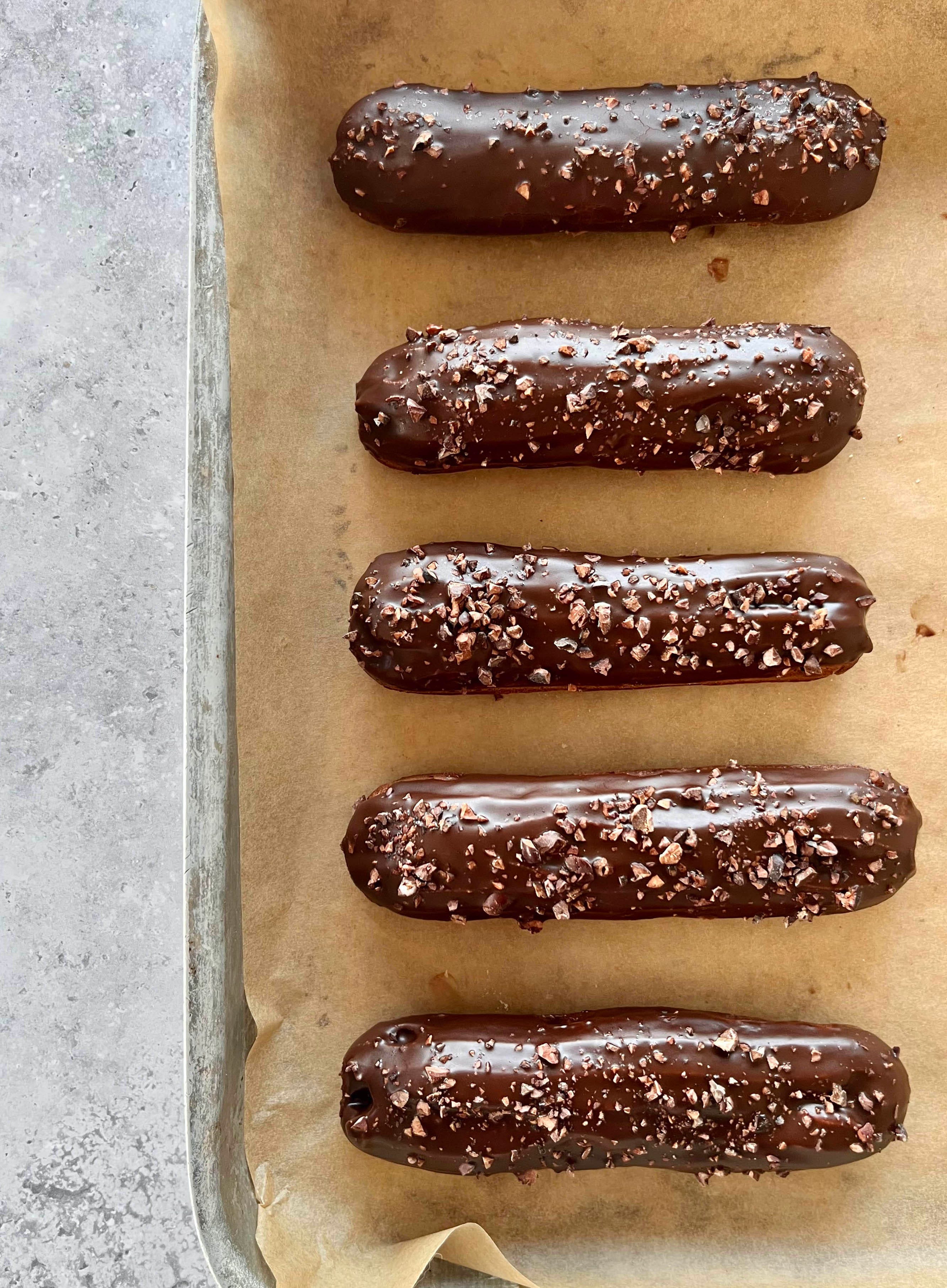 Kitchen Project #55: All about éclairs - by Nicola Lamb