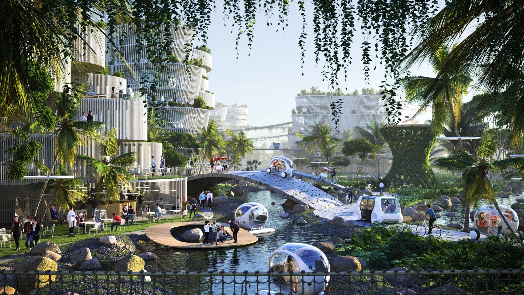 This is what a utopian city looks like - by Elle Griffin