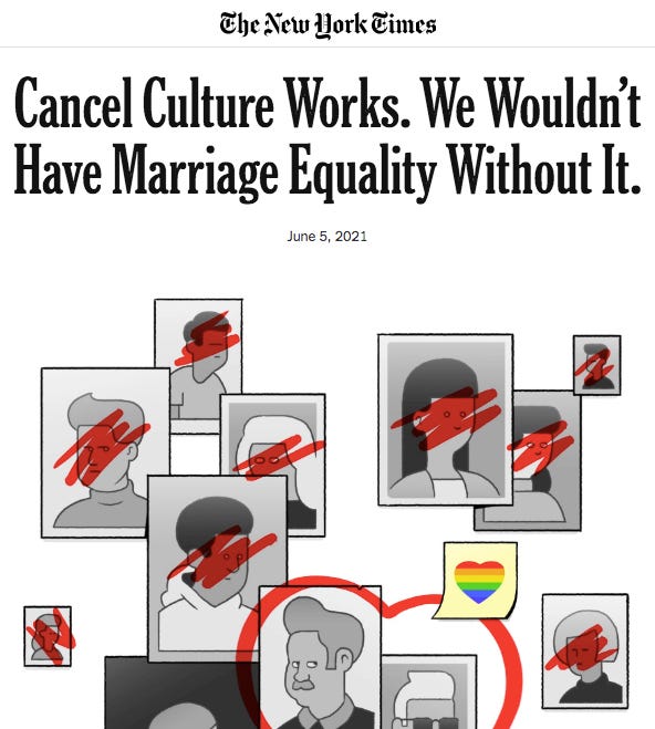 Will The Real Cancel Culture Please Stand Up?