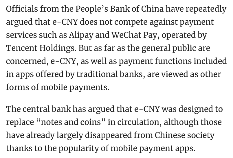 China digital currency: Alipay gives e-CNY a lift by offering it as ...