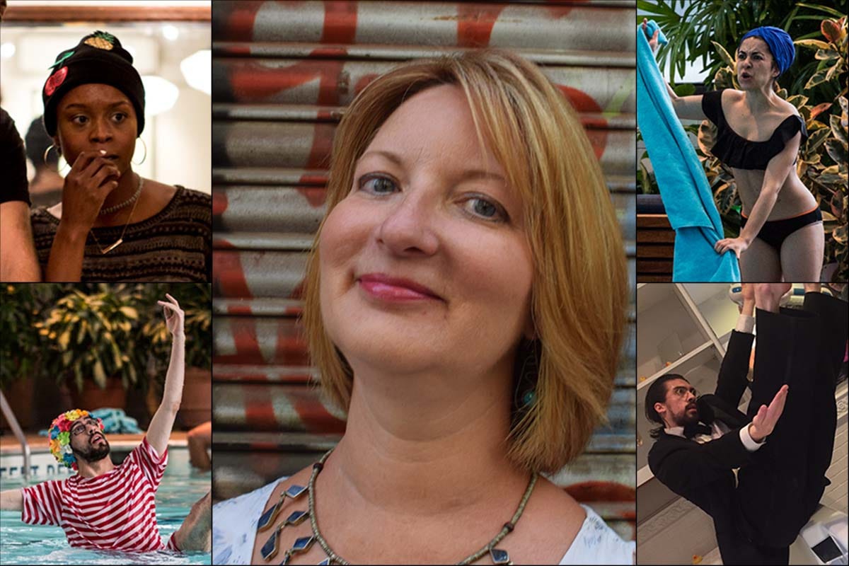 Erin Mee makes multi-sensory theatre. - by Fergus Morgan