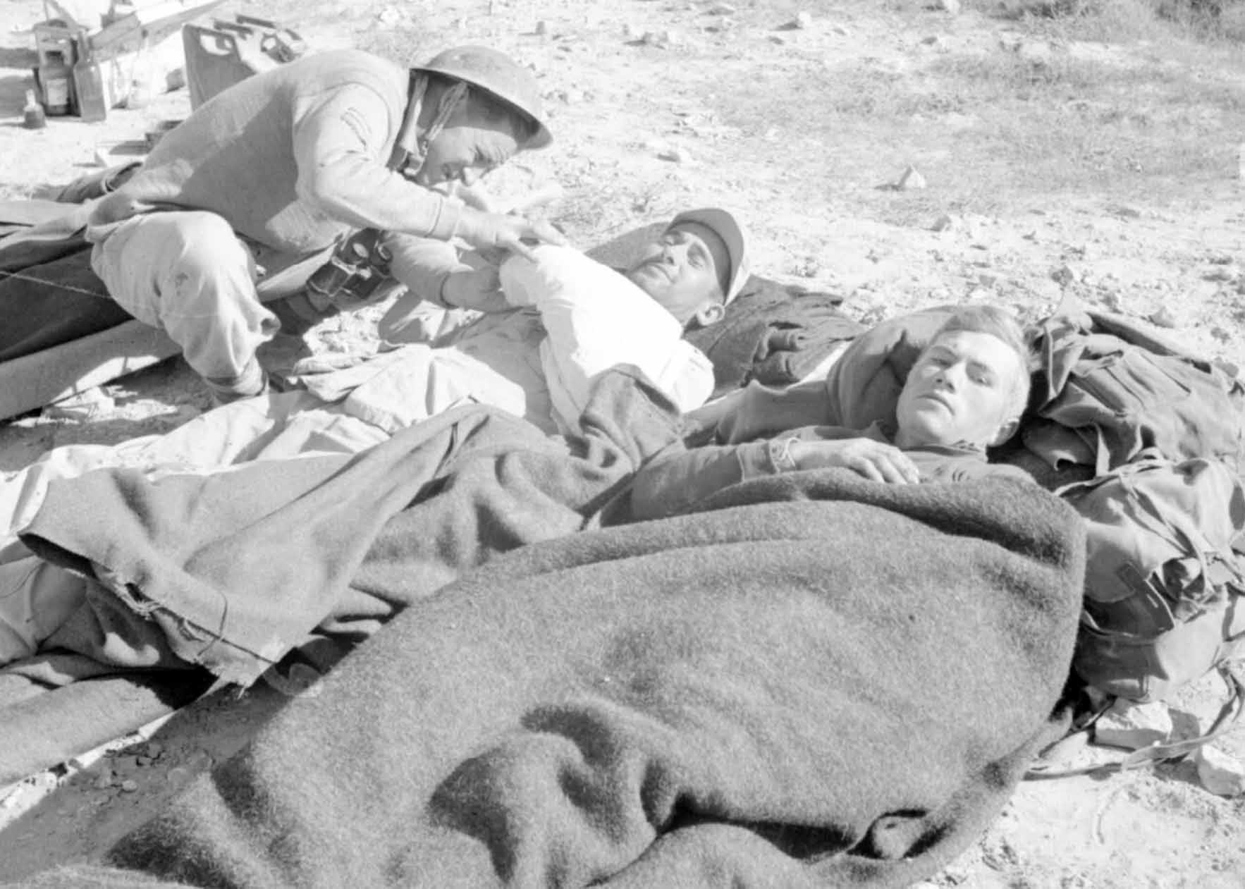 The British enter Benghazi - by Martin Cherrett