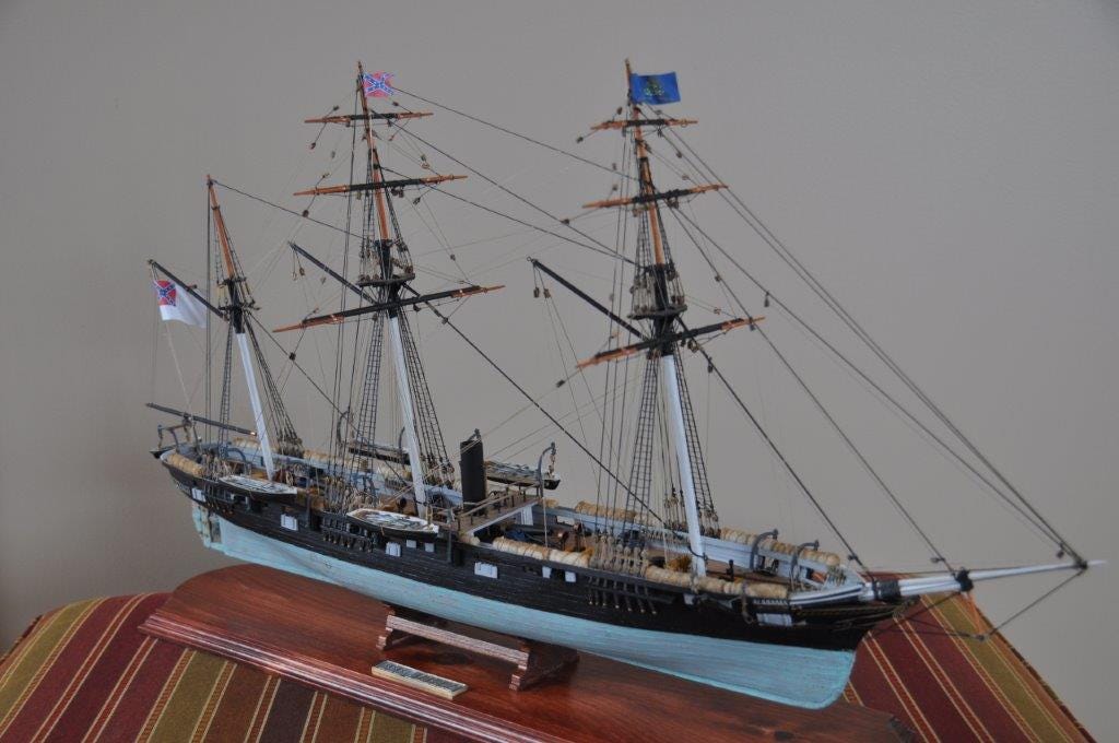 CSS Alabama was quite the rig