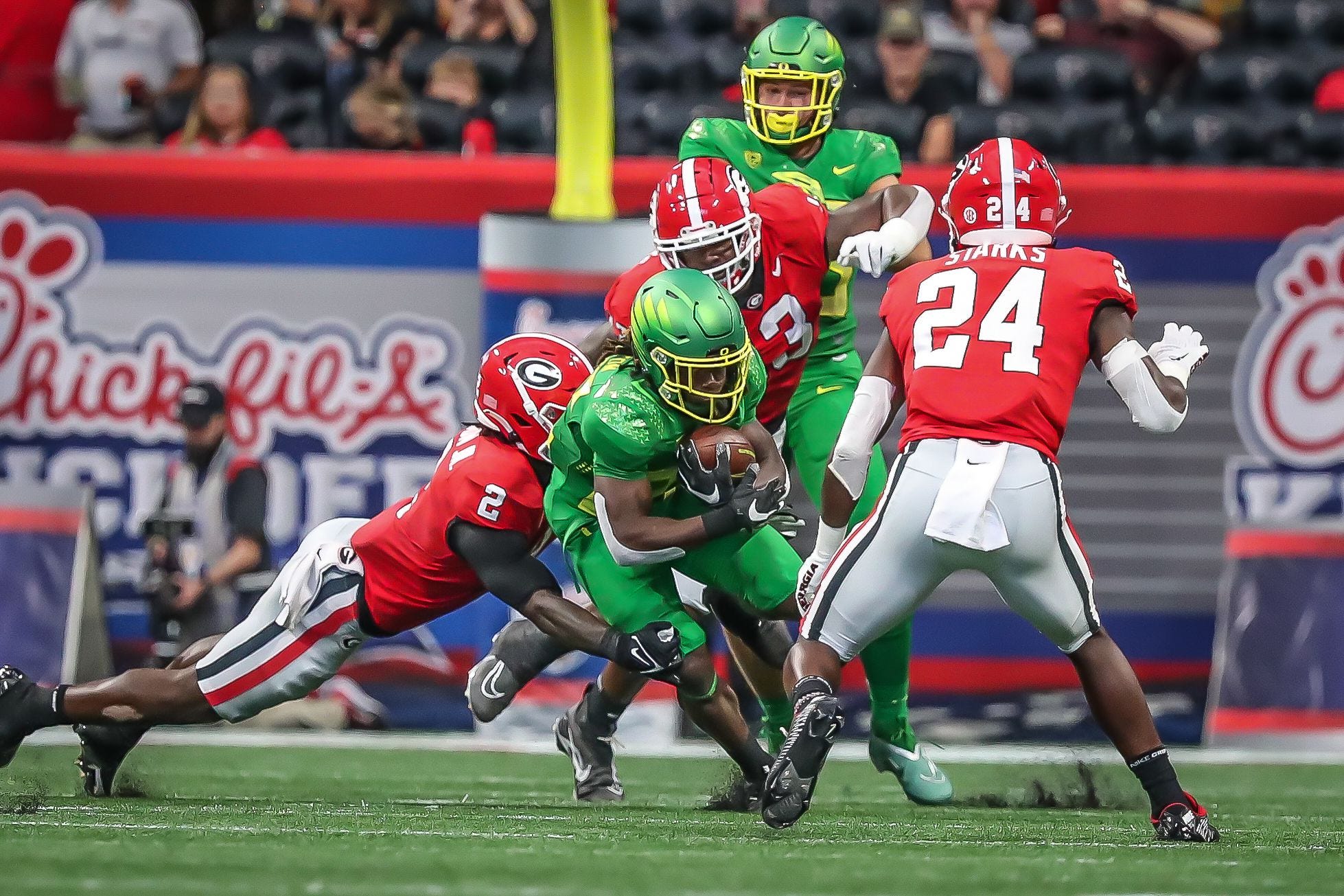 Photo Gallery: Oregon Ducks vs. Georgia Bulldogs