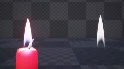 Create a Candle Flame - Game Inspired