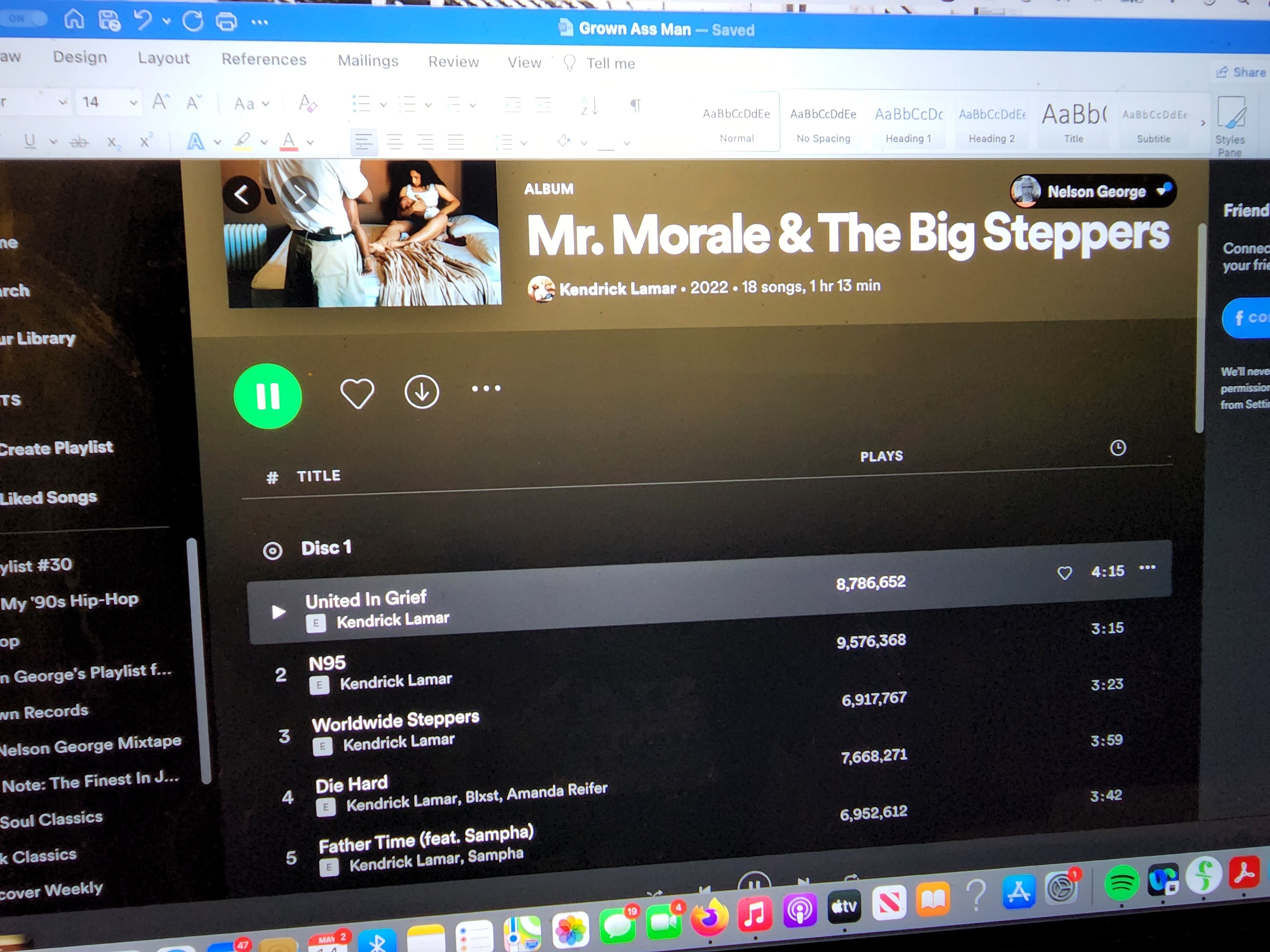 REFLECTING ON KENDRICK LAMAR - The Nelson George Mixtape