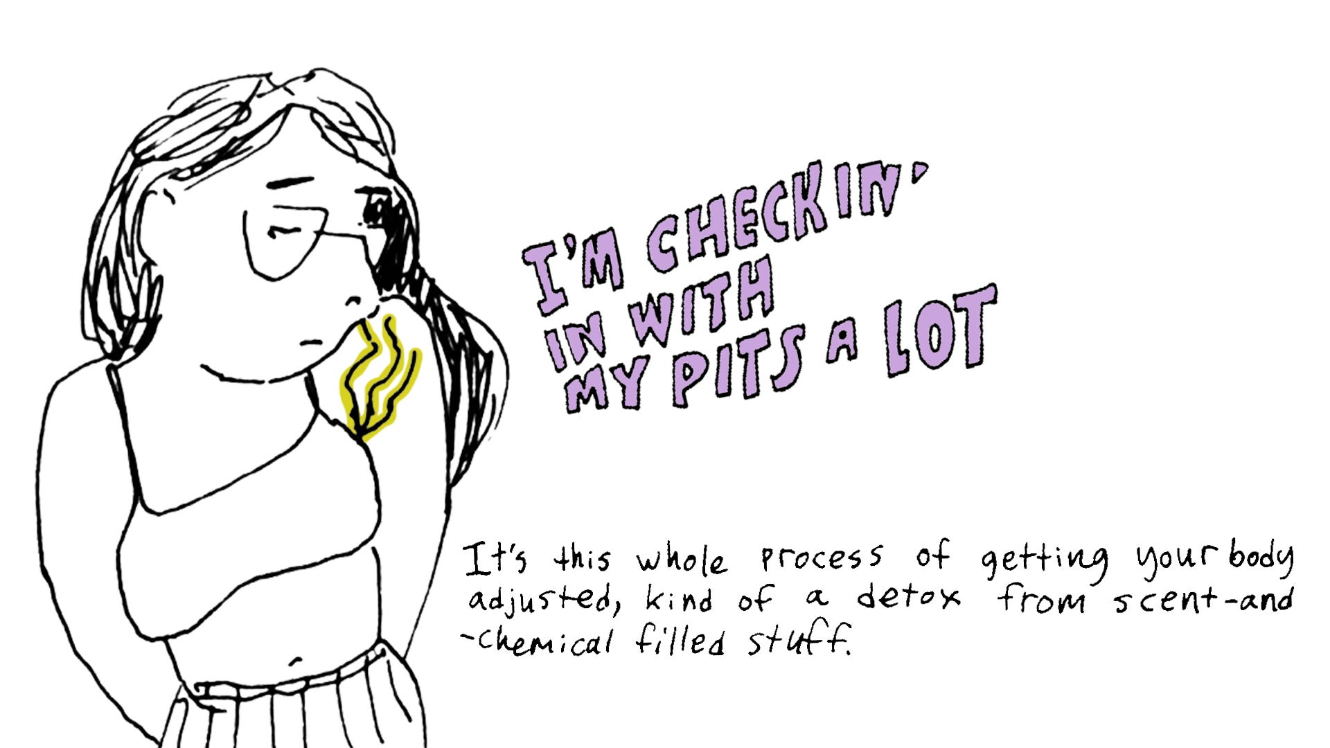 Girl tries natural deodorant. You won't BELIEVE what happens next!!