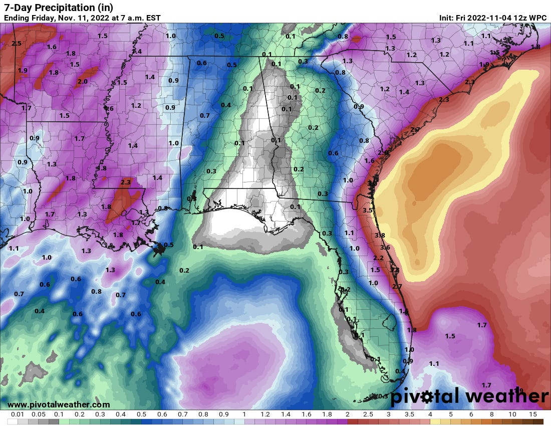 Low Gyre Pressure: The Hurricane Watch for November 4th