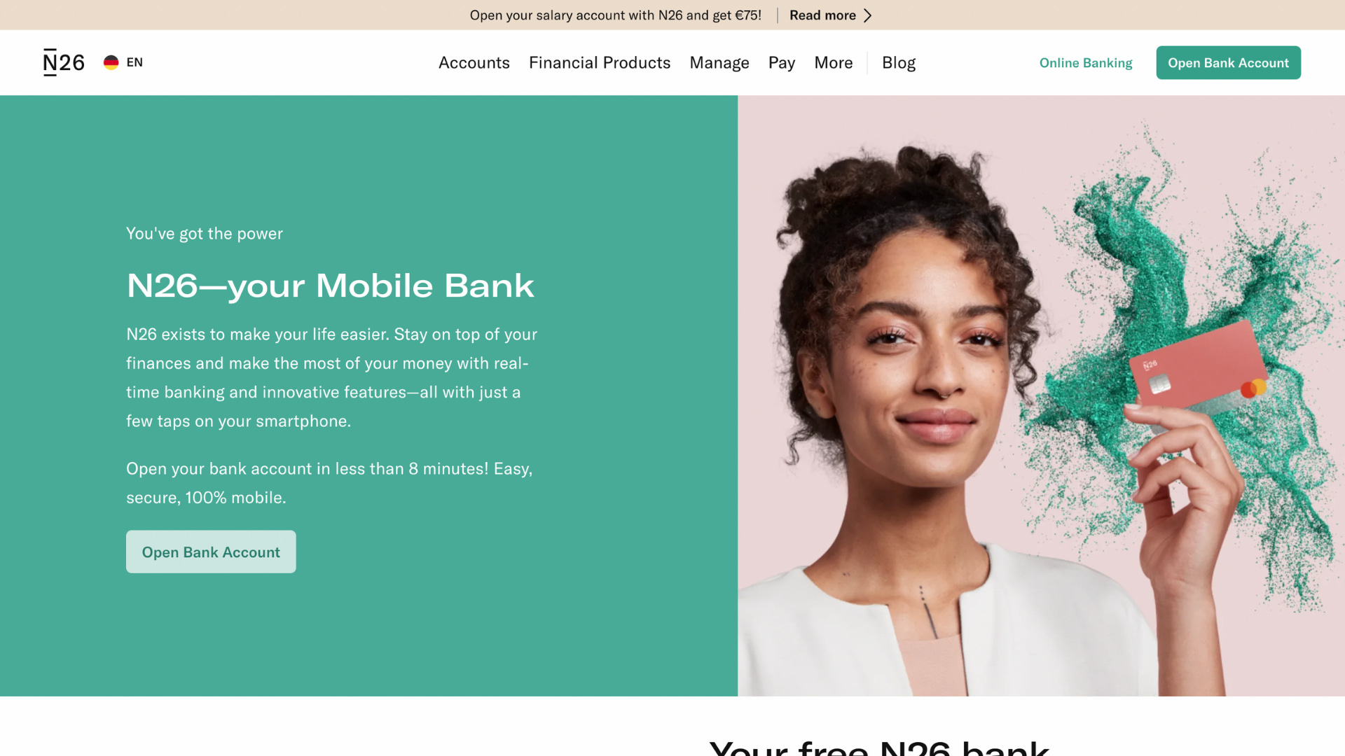 How Would We Personalize the N26 to Show the Right Product to the Right ...