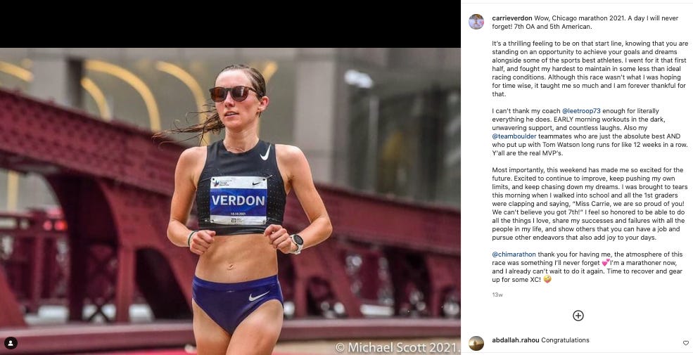 The Victory Lap: Carrie Verdon🏆 - The Lap Count