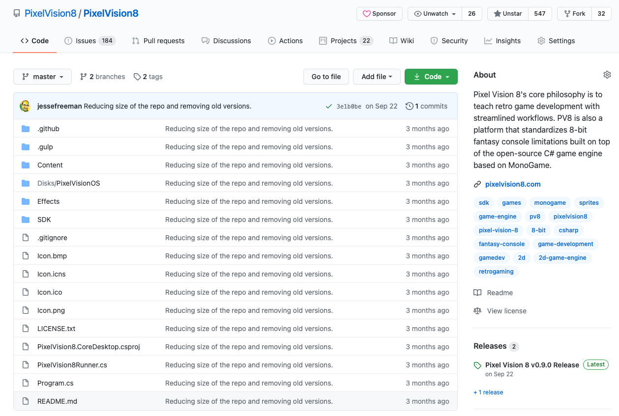 Pixel Vision 8 Is Going Fully Open Source