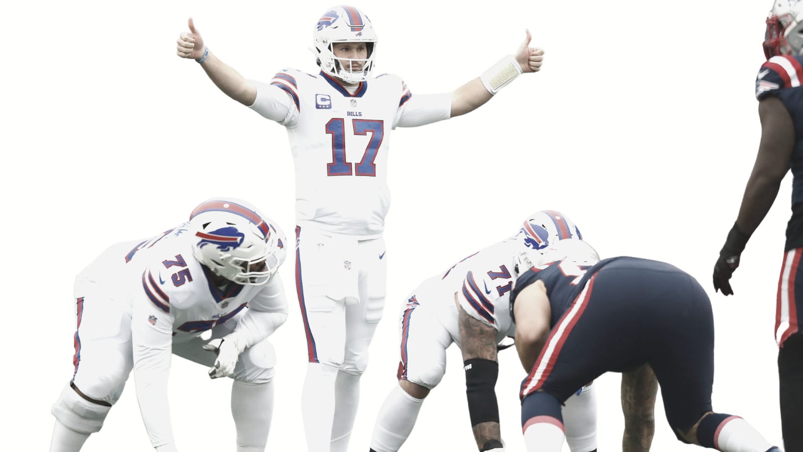 The Bills have Josh Allen. The Patriots do not.