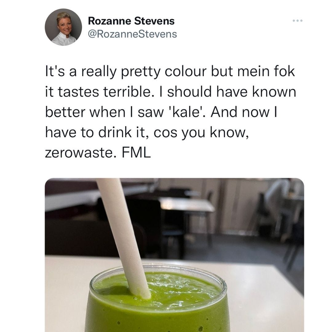 Feck Off Kale - by Rozanne Stevens - The Susty Lunchbox