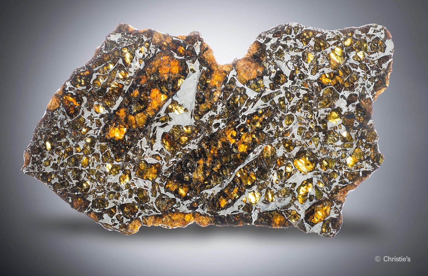 Pallasites by the dashboard light - by Monica McLaughlin