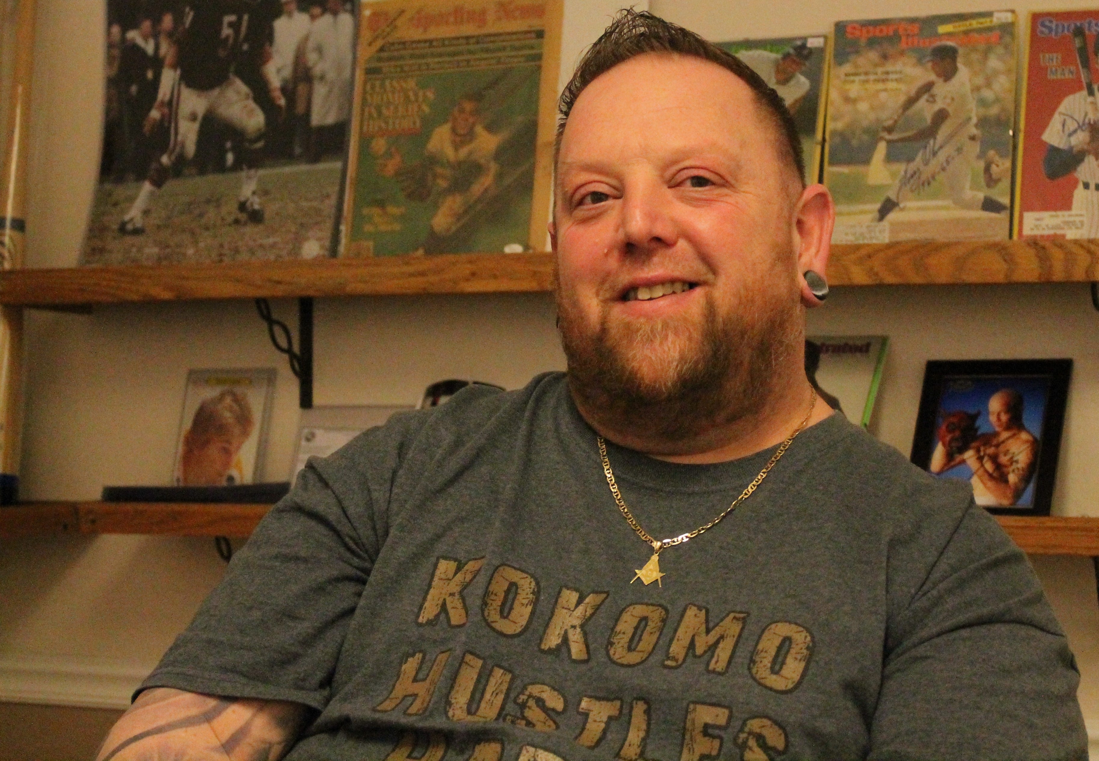 Slater kicks off card shop - by April Chaplin