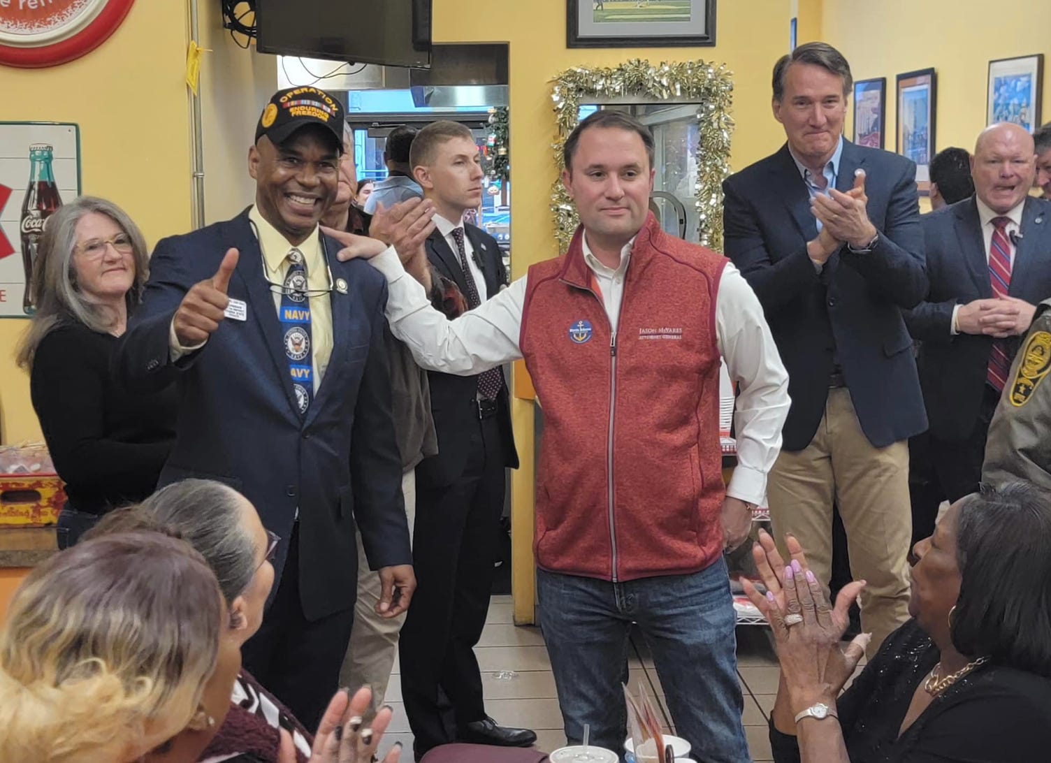 Rouse Focuses on #Education, Big Glenn Stumps for Adams on #Vets #SD07