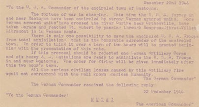 'Nuts!': Gen. Anthony McAuliffe's legendary Bastogne retort
