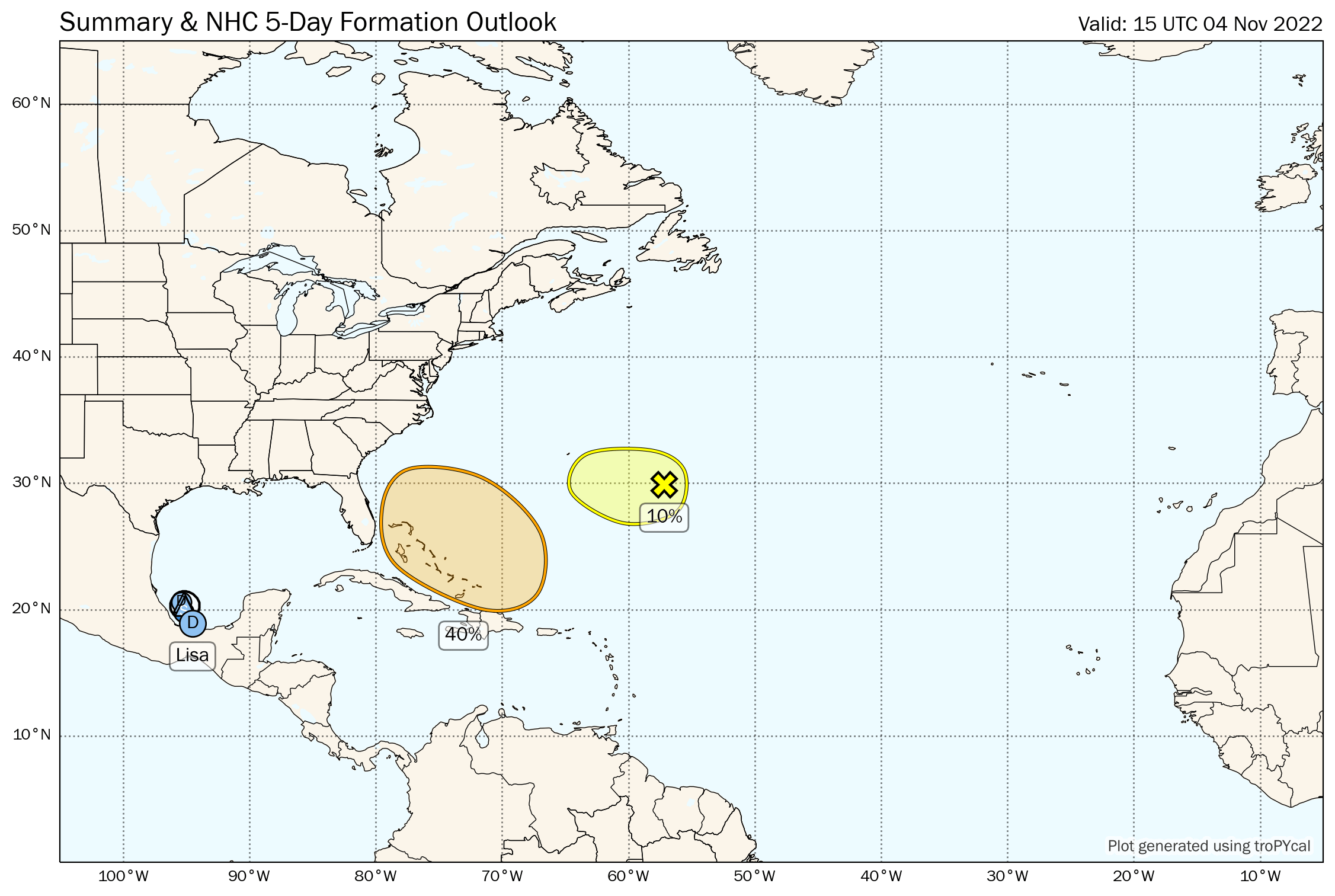 Low Gyre Pressure: The Hurricane Watch for November 4th