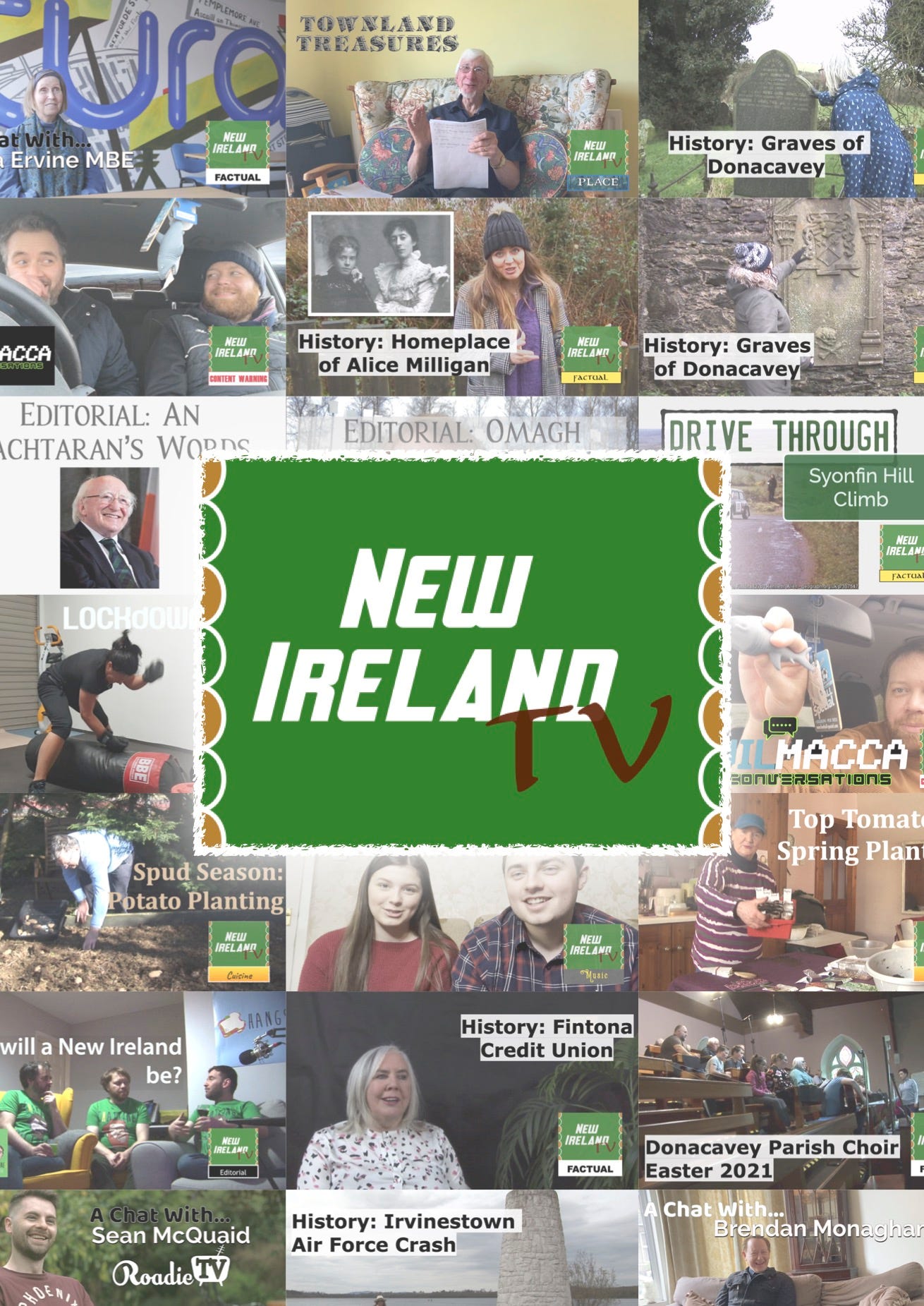 New Ireland TV publishes 100 original content items in less than a year.