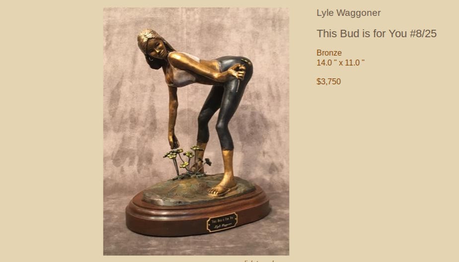 Lyle Waggoner Sculpture