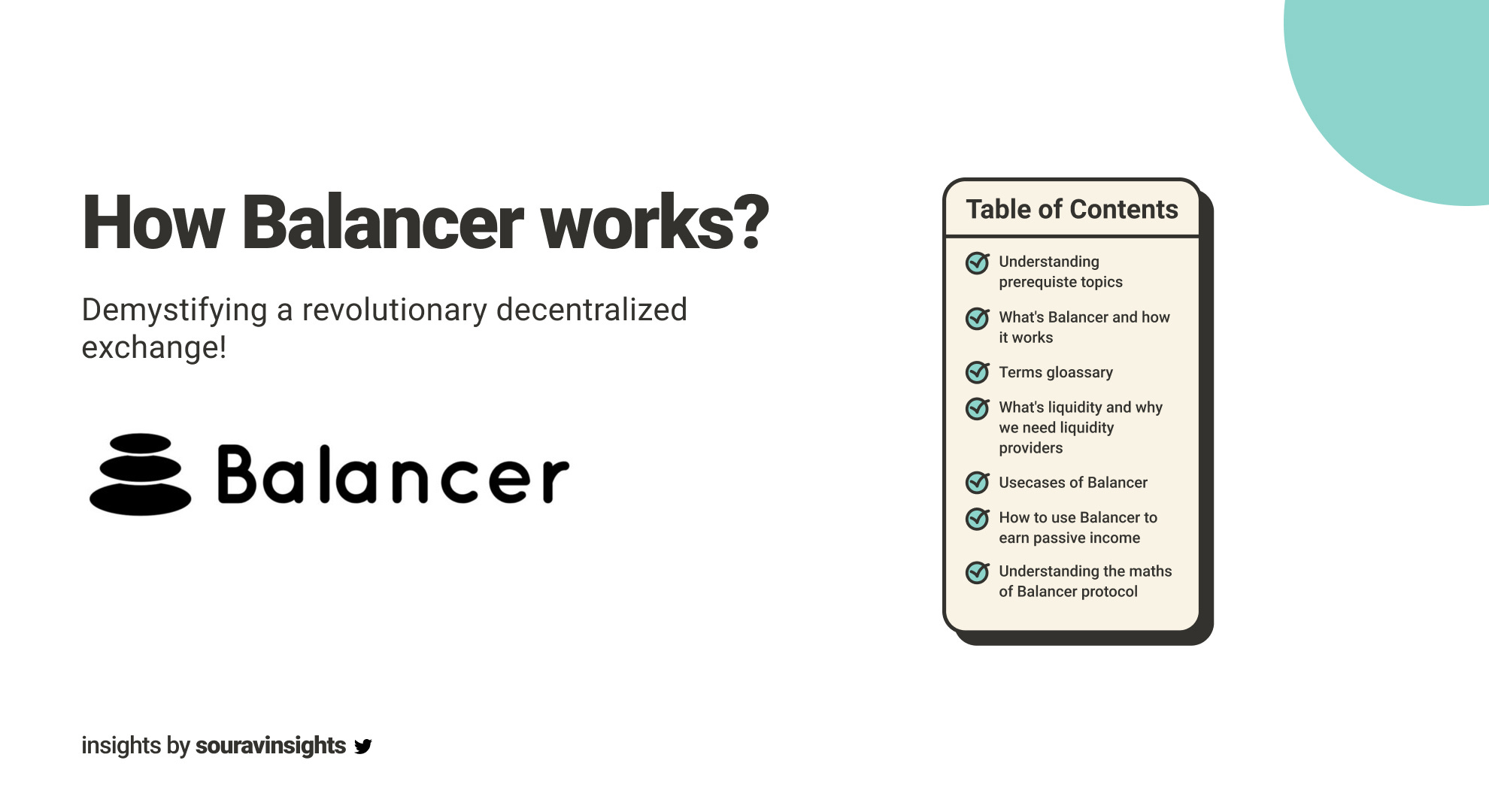 Understanding how Balancer works? - by Sourav Kumar Nanda