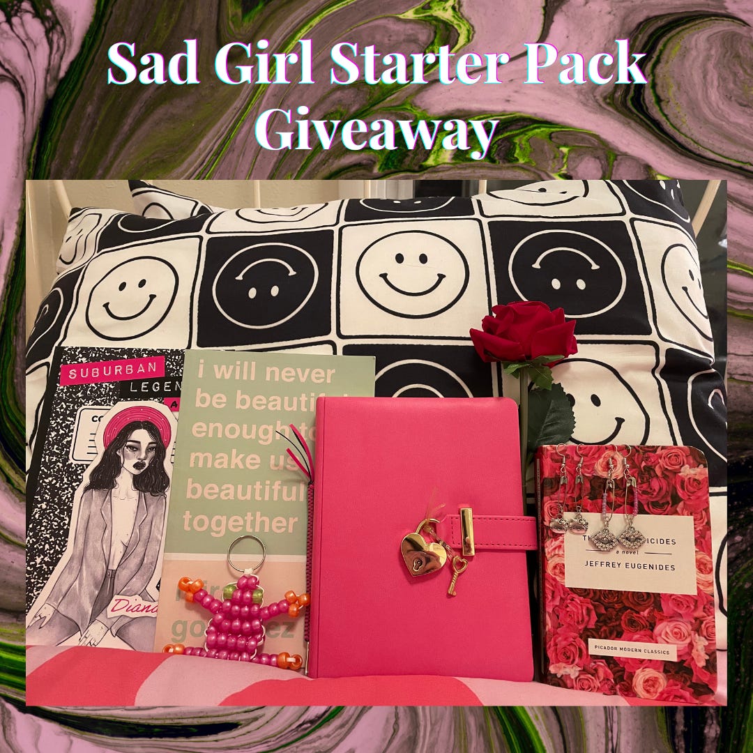 Giveaway: Sad Girl Starter Kit - by Diana Le - Girl Noise