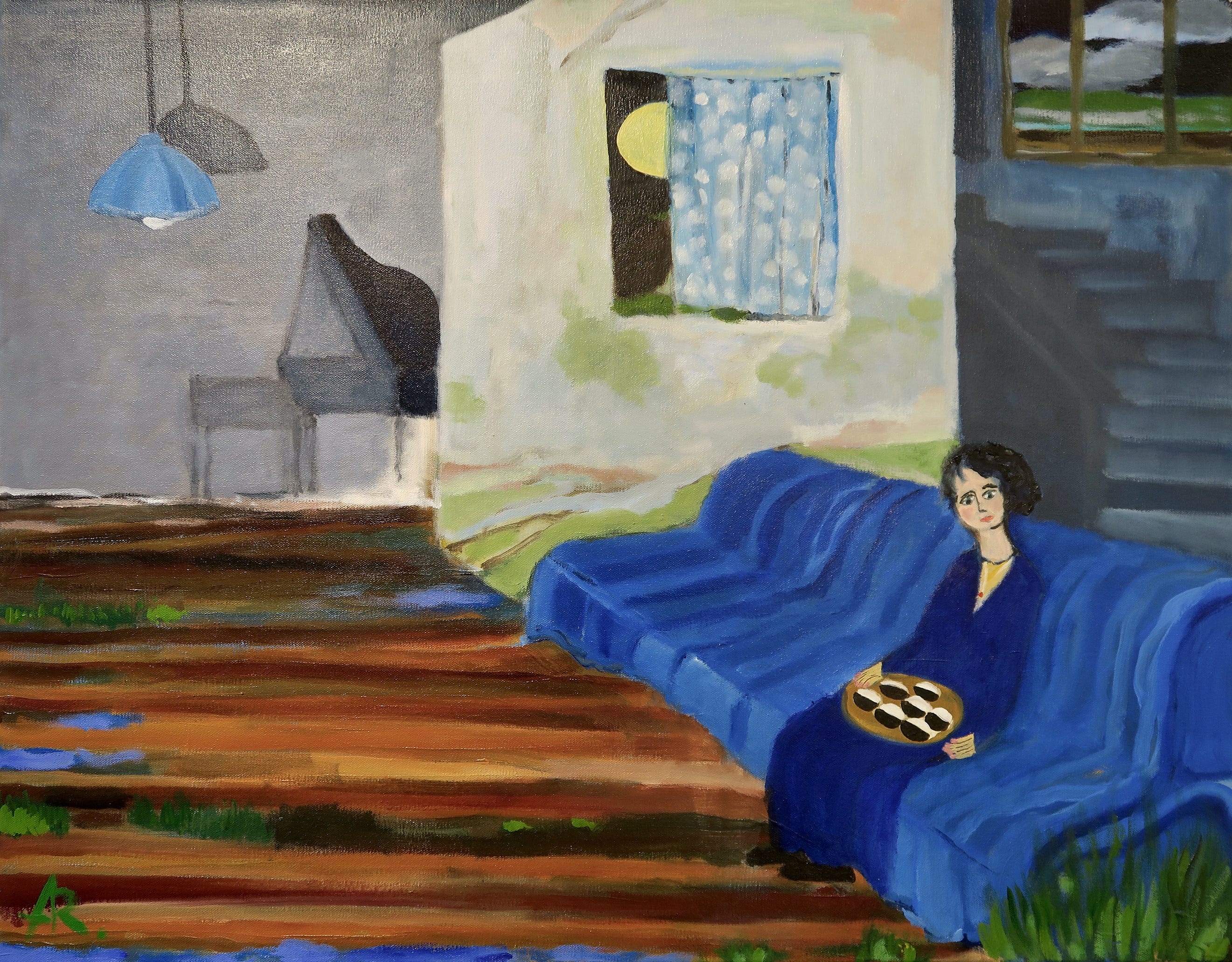 Alexandra Rozenman, painter, illustrator, and teacher