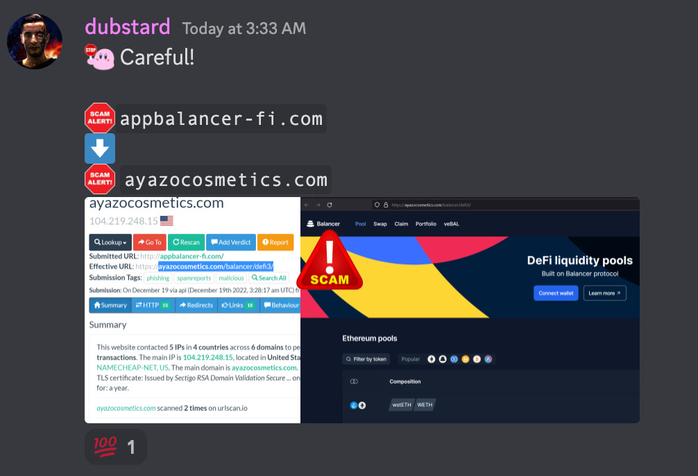 The Balancer Report - by Cosme Fulanito and Gleb