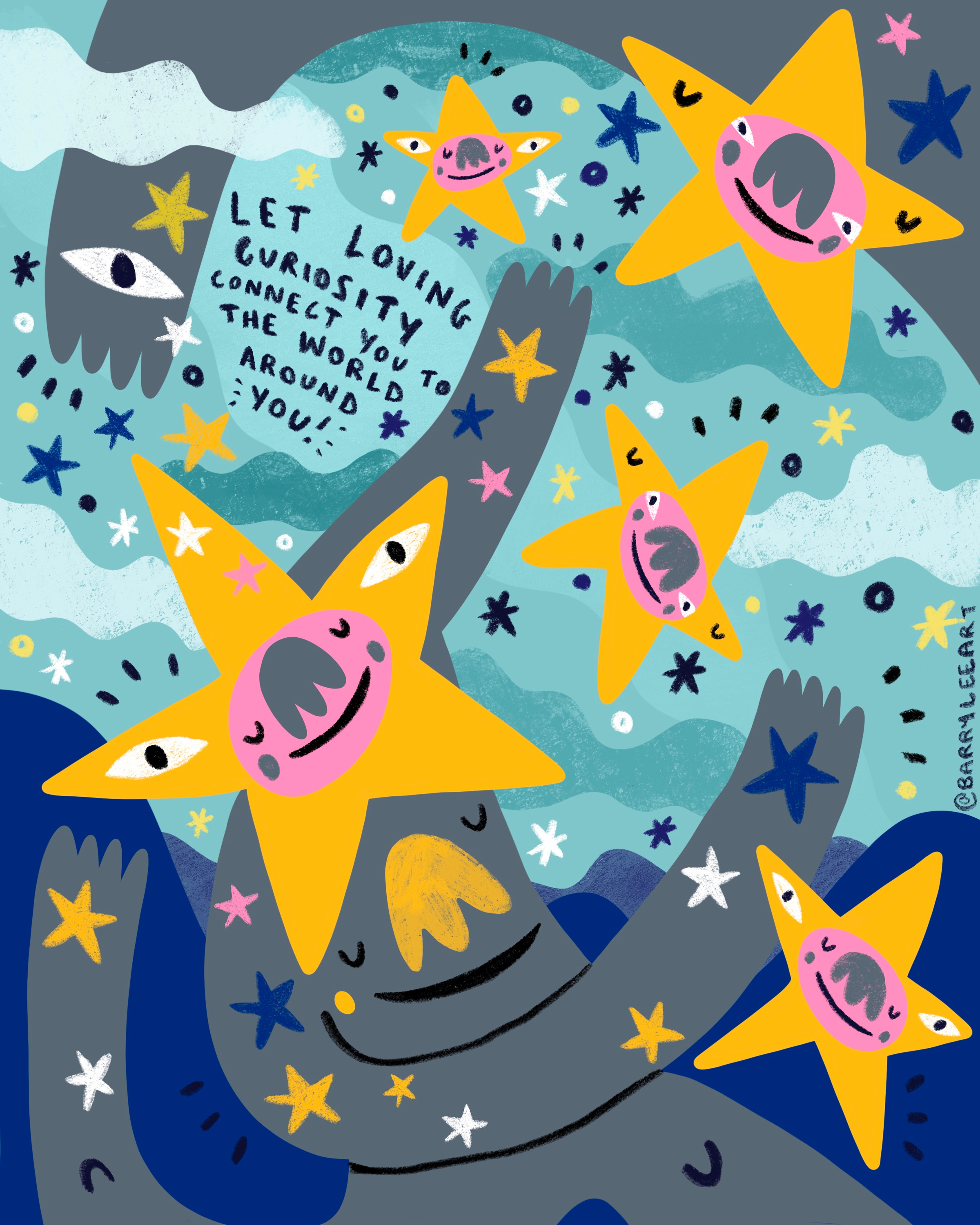 Let loving curiosity connect you to the world around you!