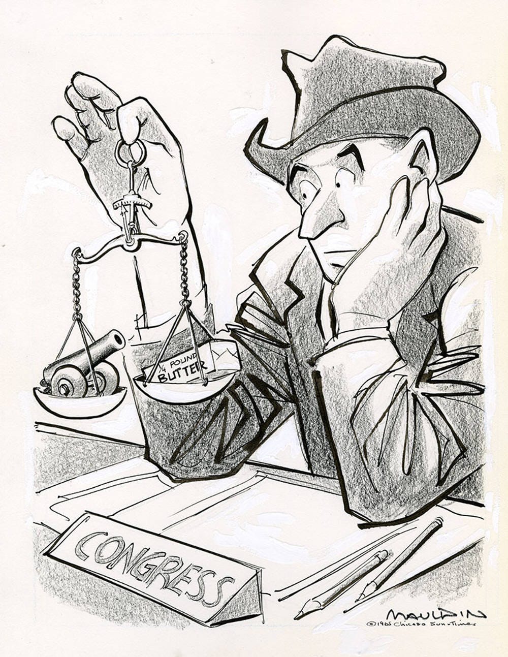 Crazy times of Guns, Butter and Debt - by Andres Chocron