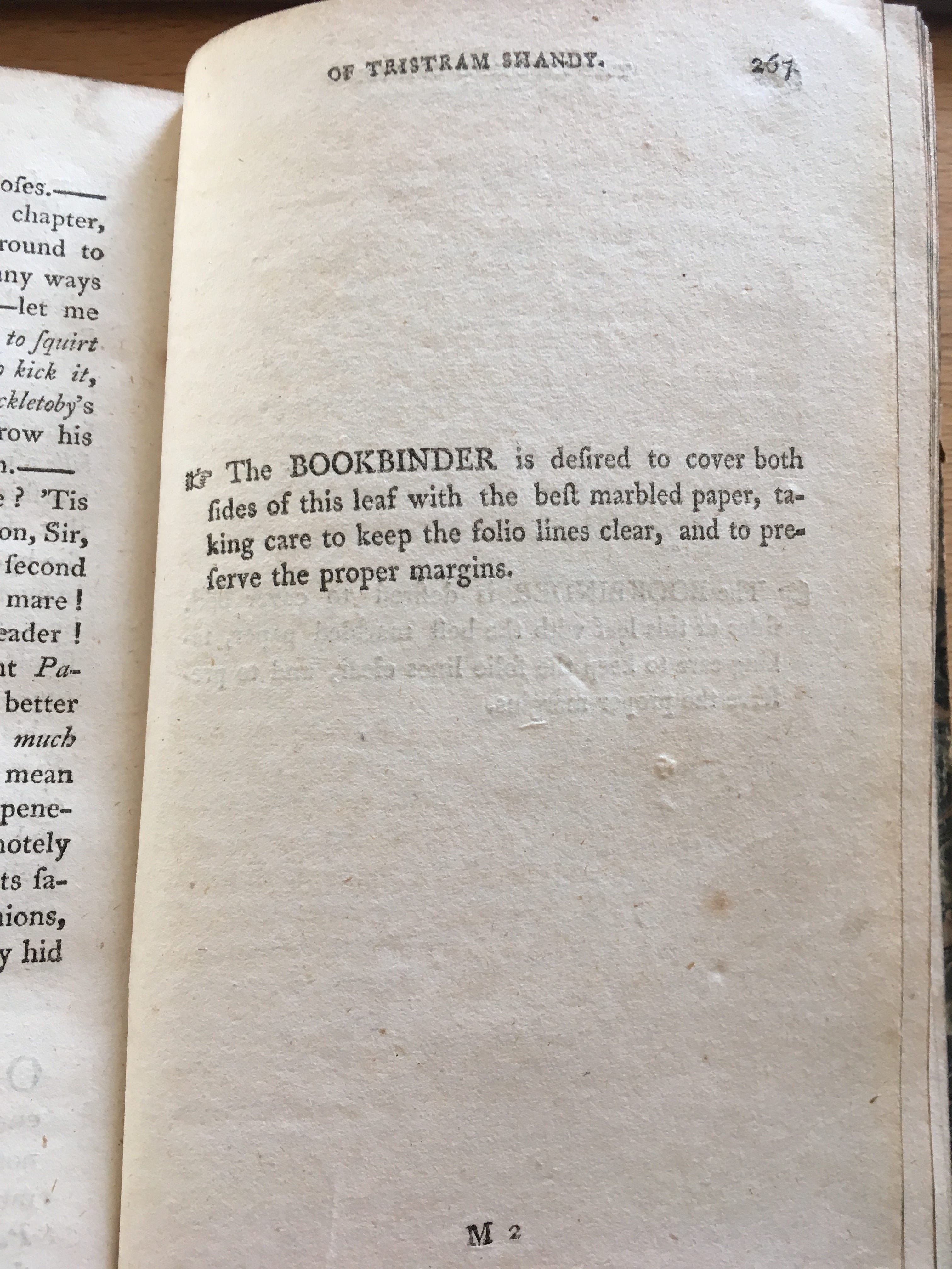 Directions to the binder - by Adam Smyth - TEXT!