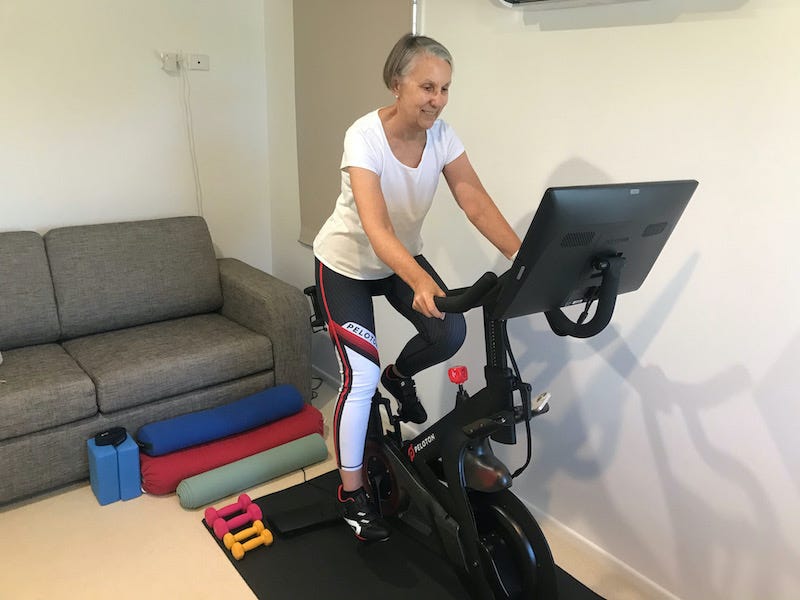 Successful Aging with Peloton - by Robyn Everingham