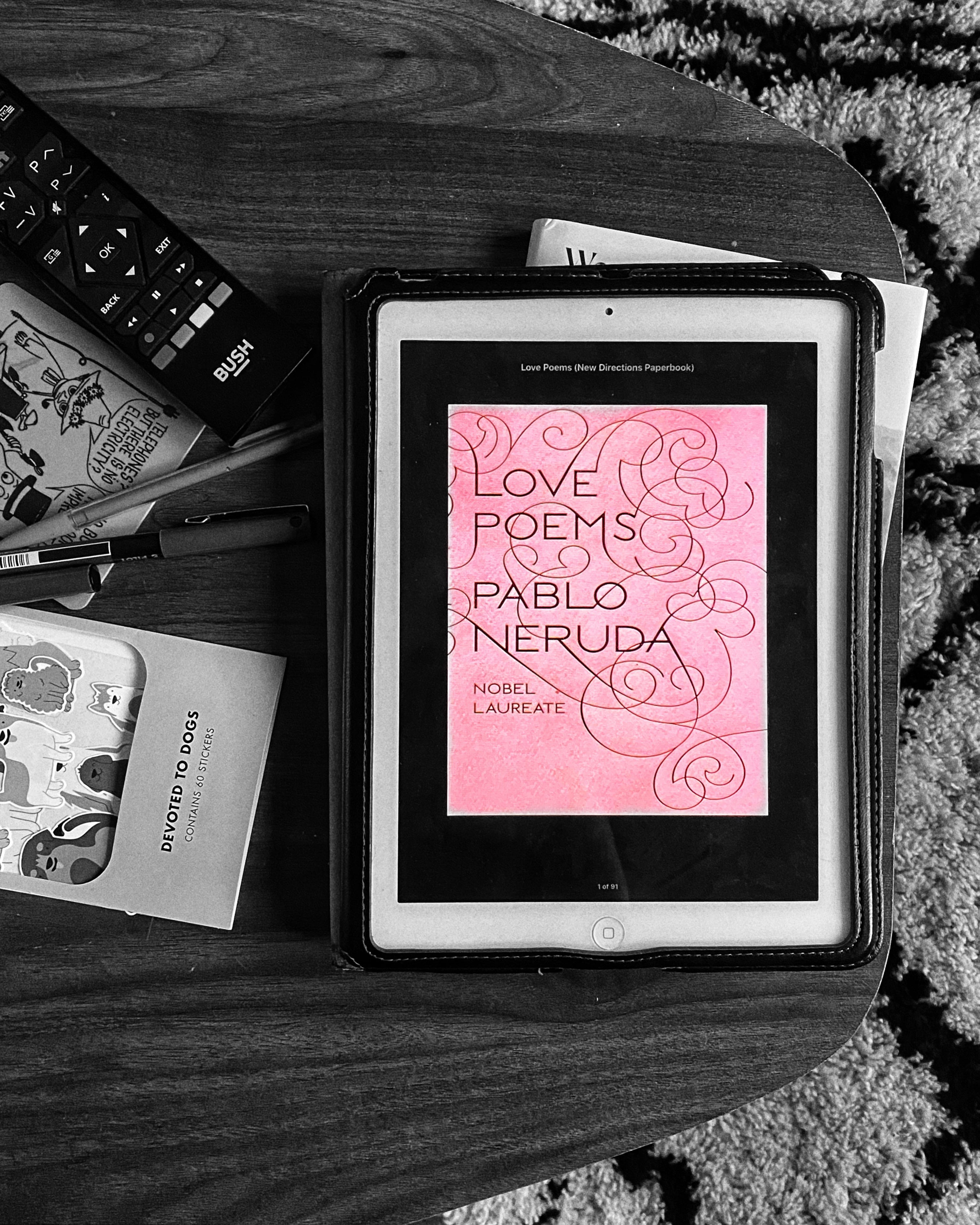 Love Poems — Pablo Neruda - by Navneet Gidda - Absurdia