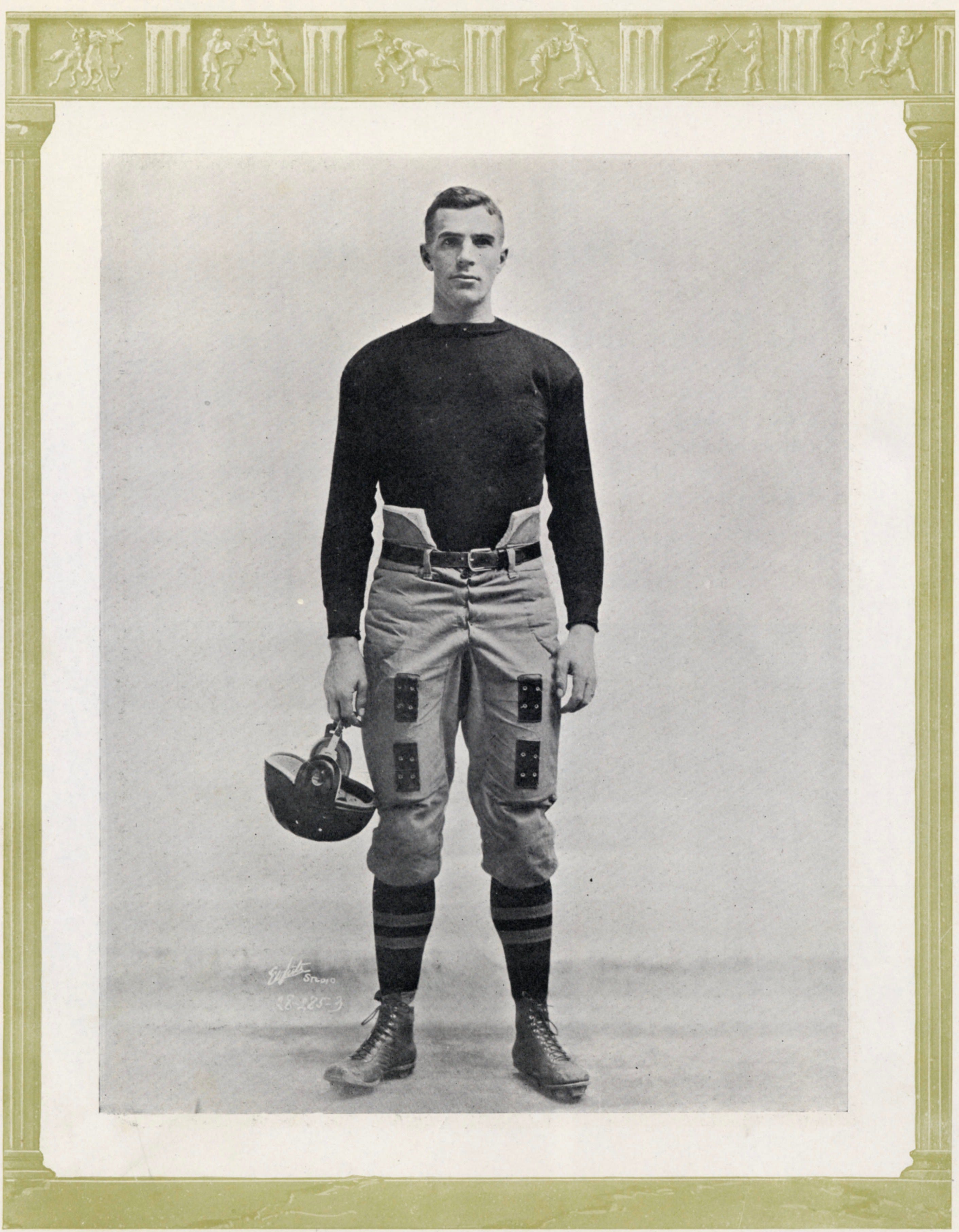 Early Football Gear: Canvas Vests and Union Suits