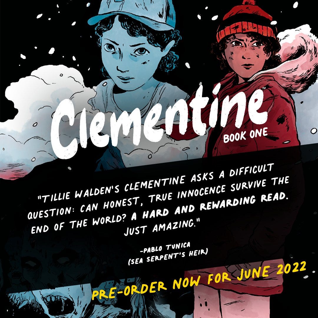 O QUE O MERCADO DE QUADRINHOS ESTÁ ACHANDO DE ''CLEMENTINE: BOOK ONE?!.''