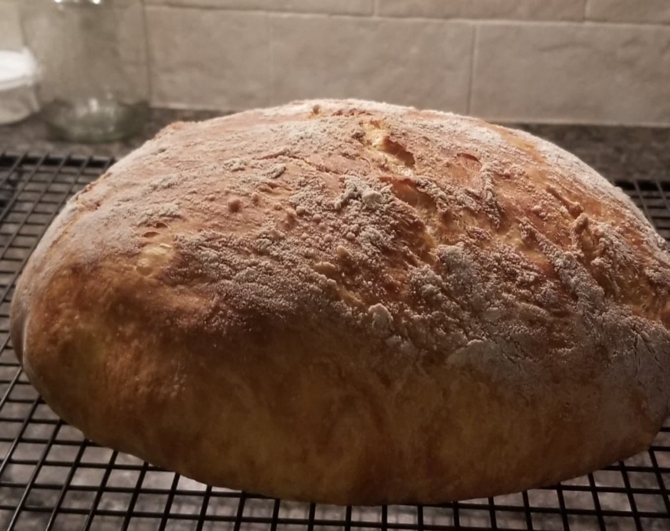 warm crusty bread - Cook with Vision