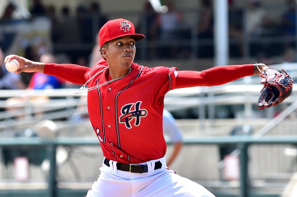 Sterling Sharp goes five innings in his debut with the Portland Sea Dogs