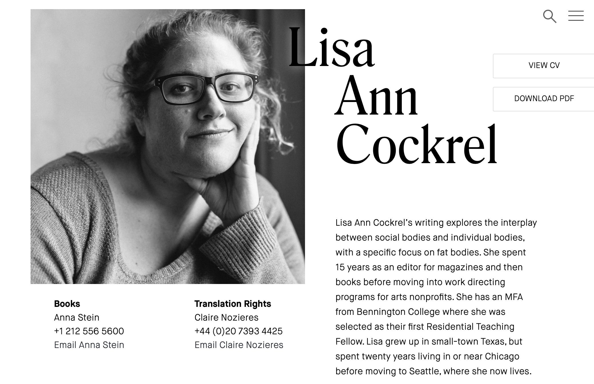 lacockrel | Lisa Ann Cockrel | Substack