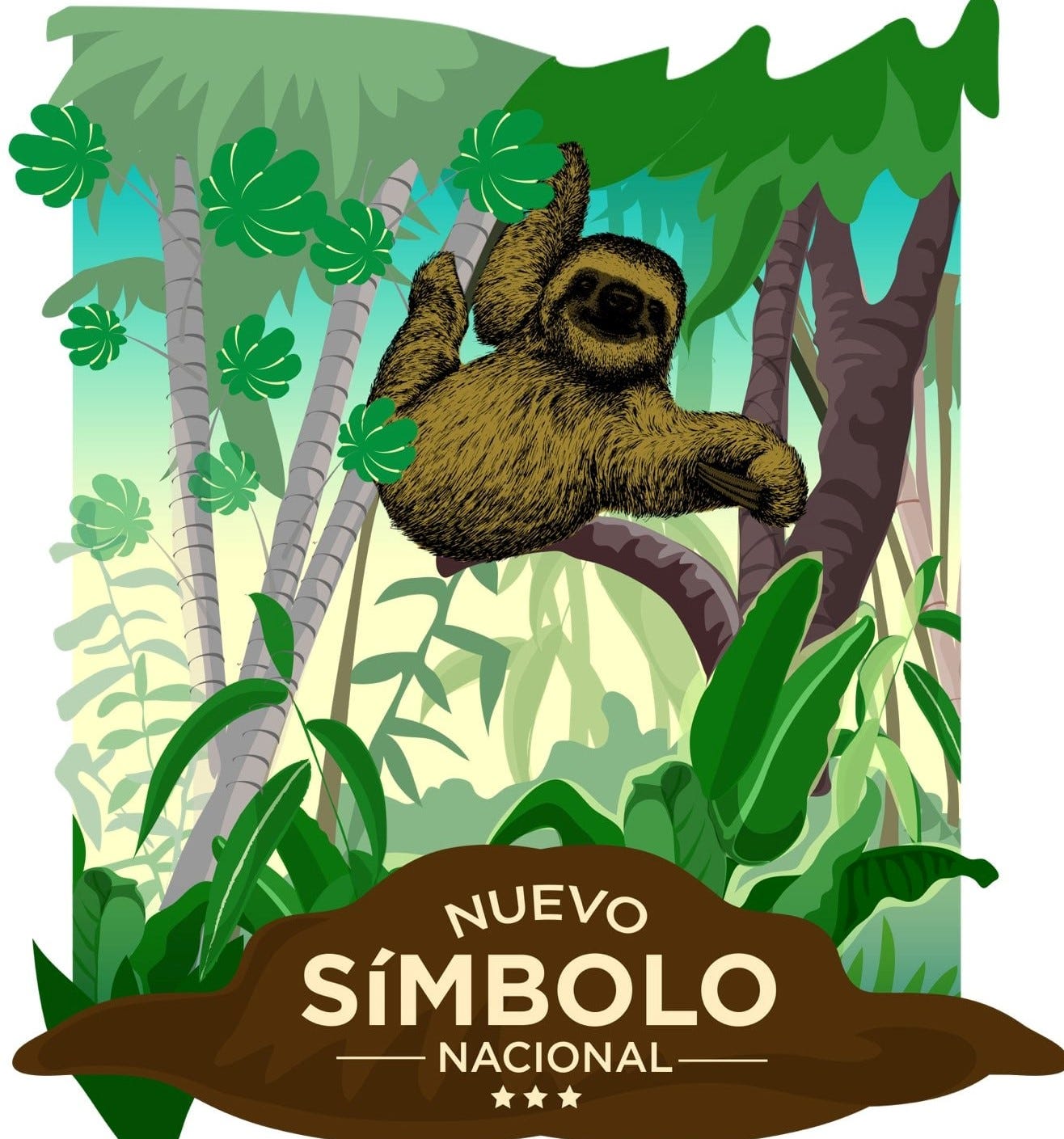 Sloth officially named national symbol of Costa Rica