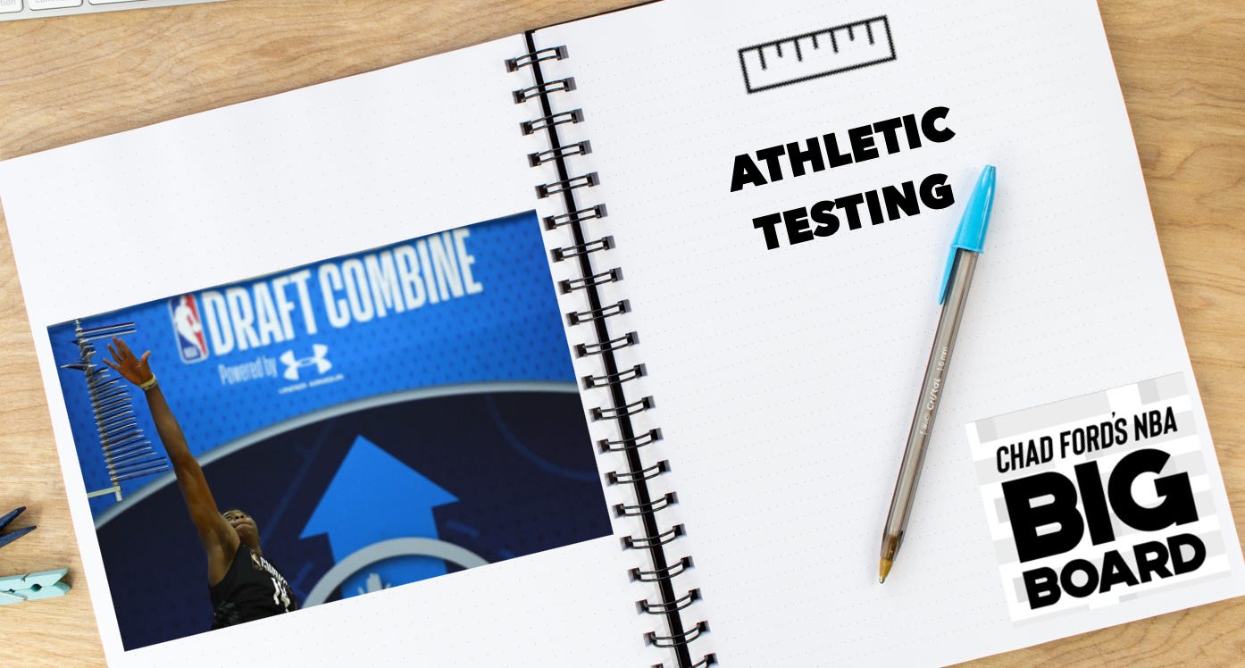 Draft Combine Athletic Testing - by Chad Ford