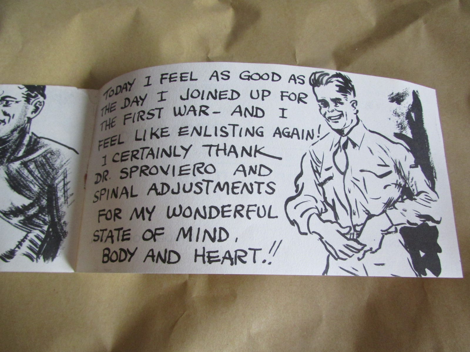 WW1 Veteran's Health Marketing Booklet - by Adam Ian