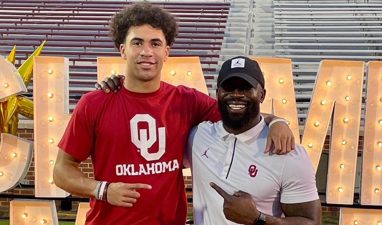 OU lands huge commit + Big 12 QB Tiers - by Joe Buettner