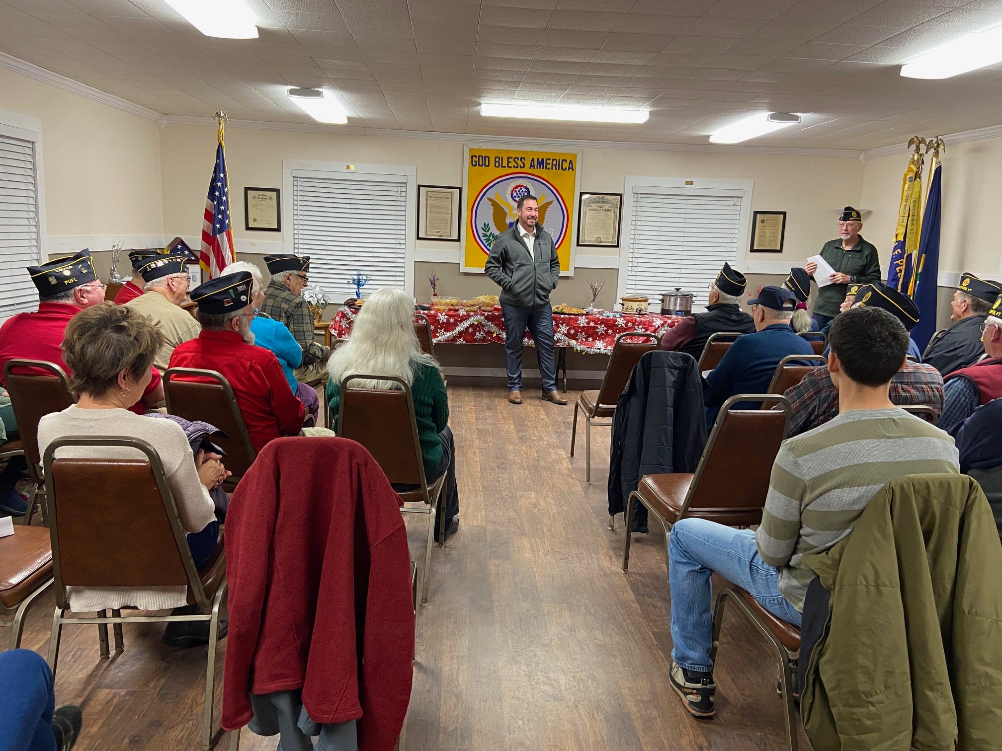 2023 Salute to the Military Services-An American Legion meeting with a ...