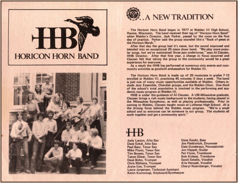 The Horicon Horn Band - Live! - by David Garski