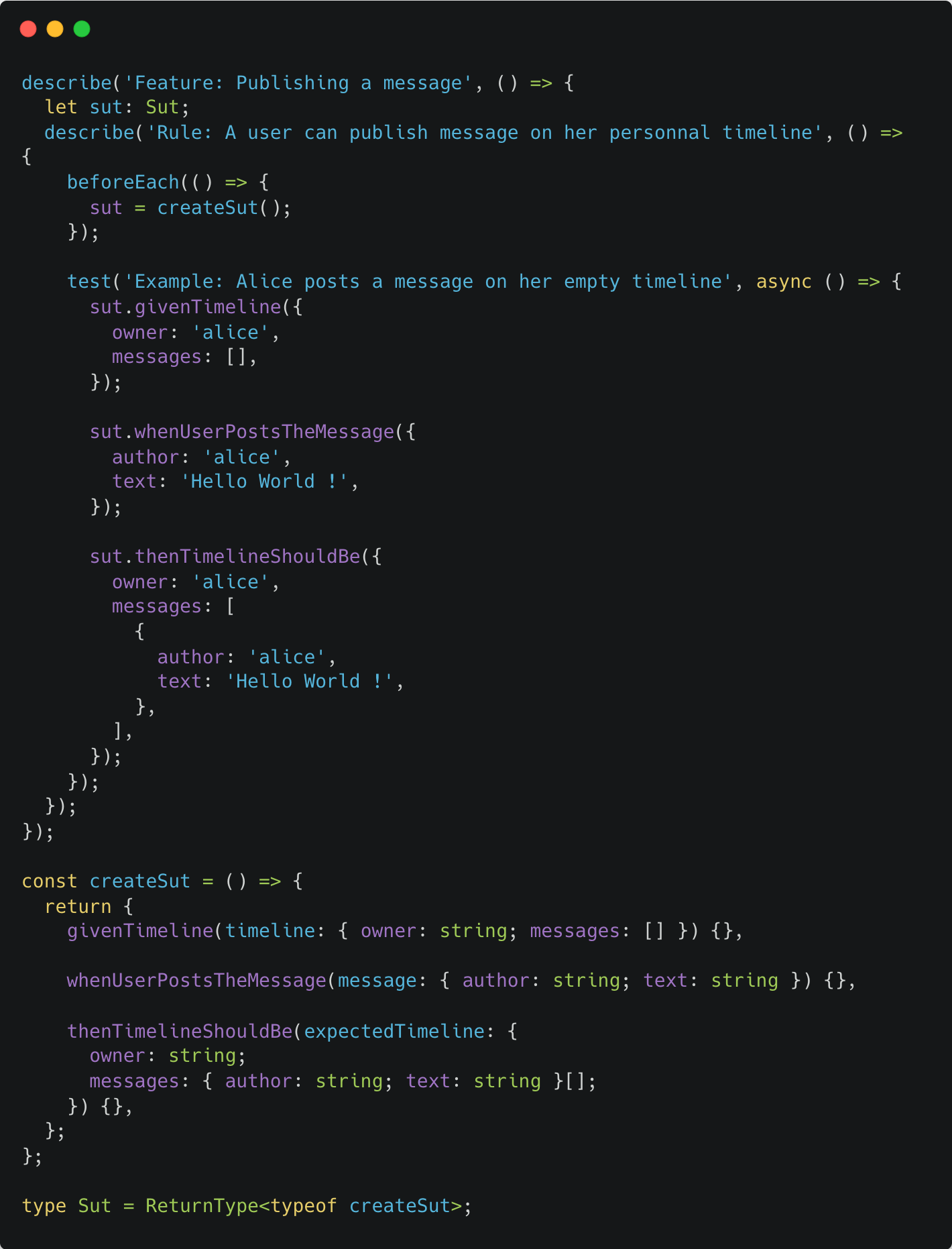 5 étapes simples pour structurer un bon test quand on commence le TDD