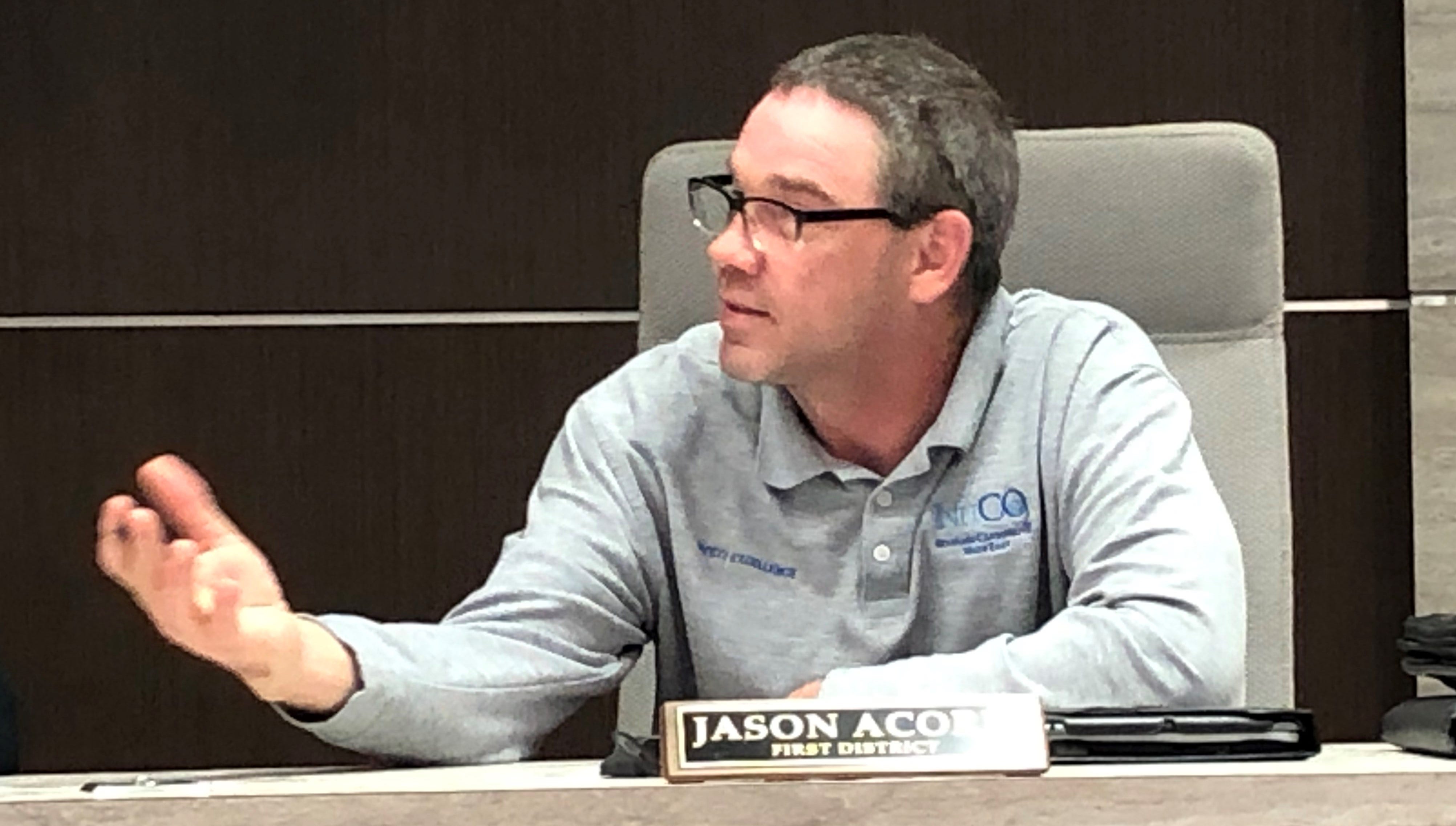 Acord warns city council - by Patrick Munsey