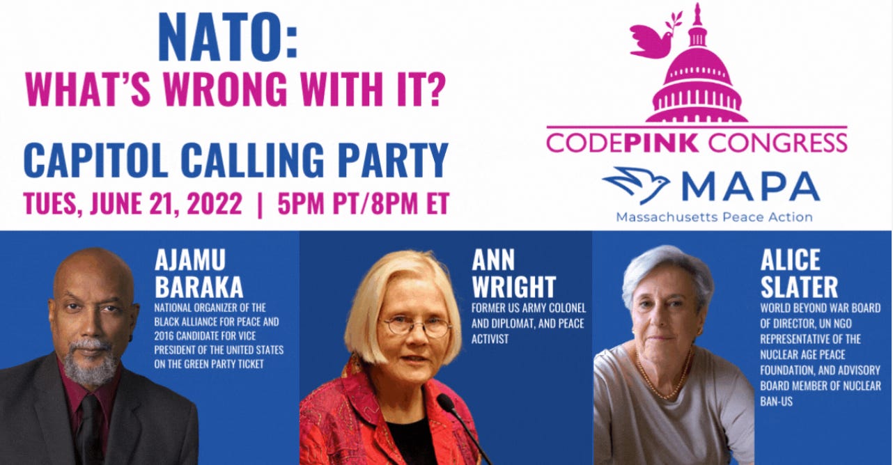 NATO: What’s Wrong With It? - by CODEPINK Alert