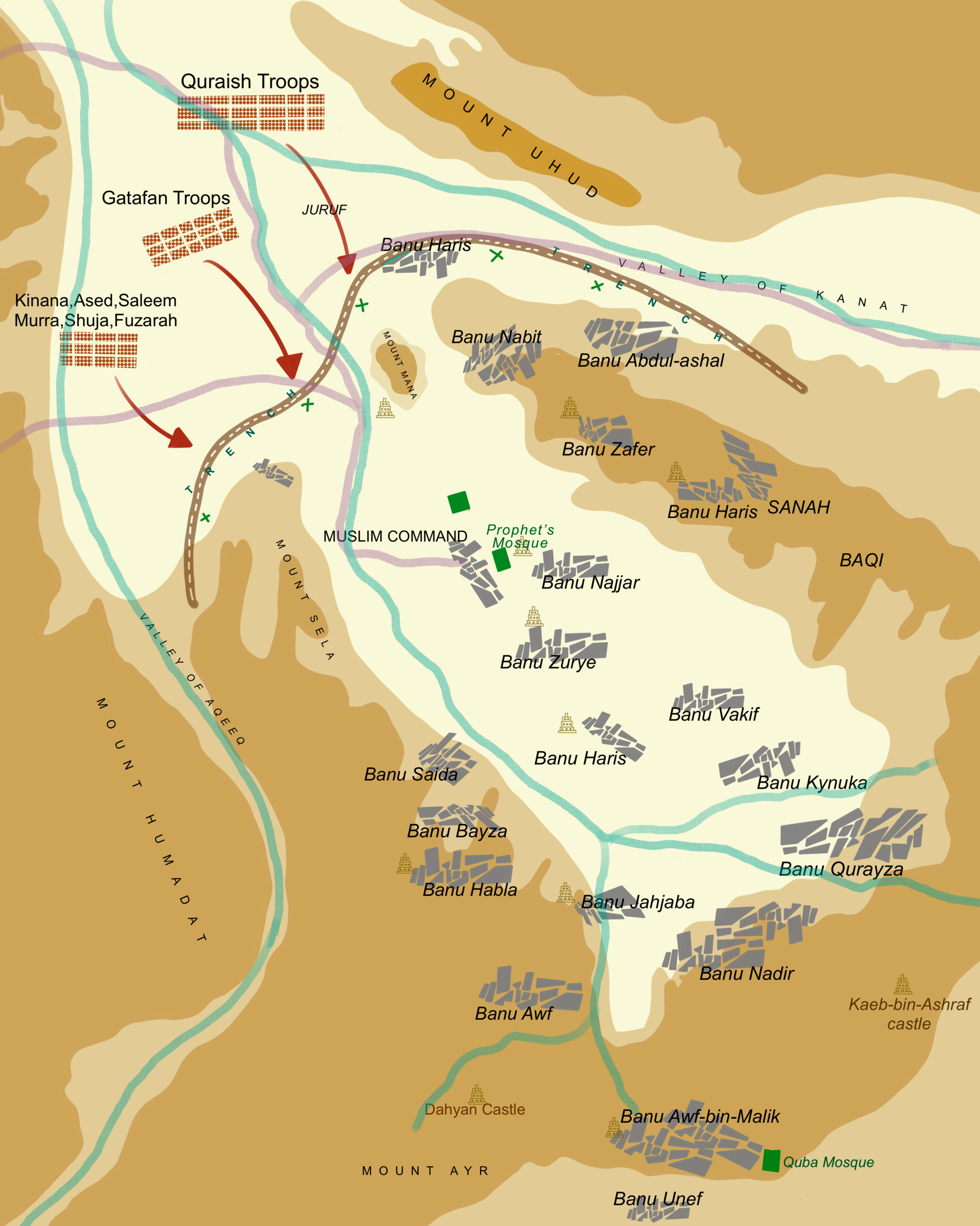 The Battle of Badr and Muhammad's War against Mecca