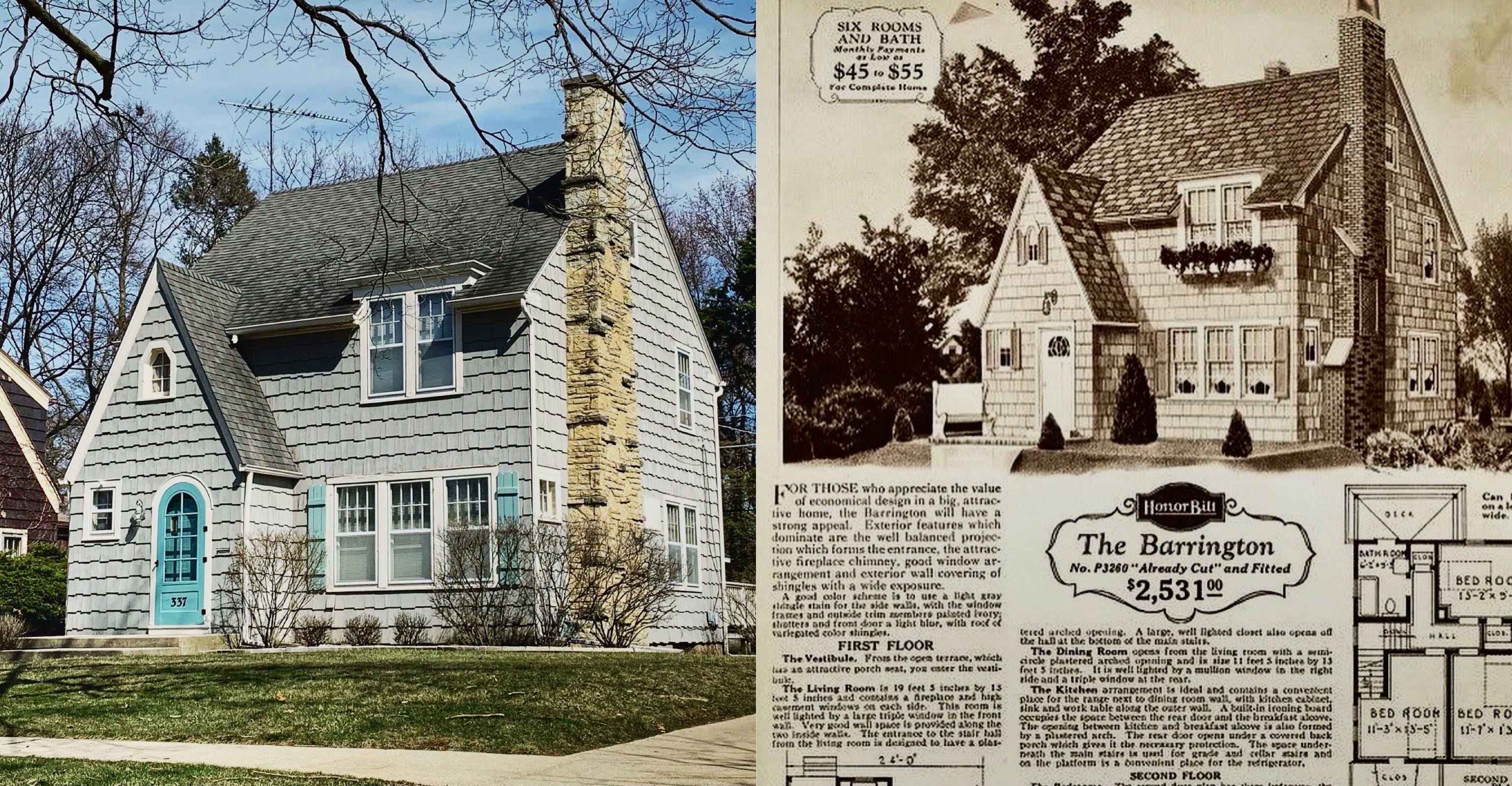 Elgin's Sears Homes - by Rachel Freundt