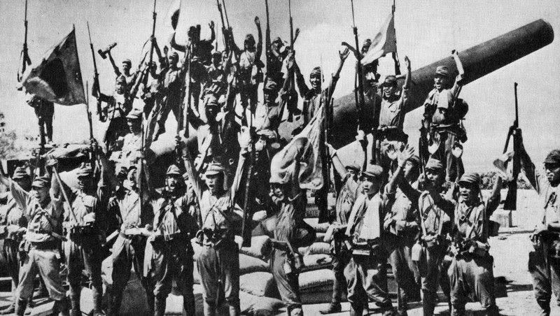 The surrender of Corregidor - by Martin Cherrett